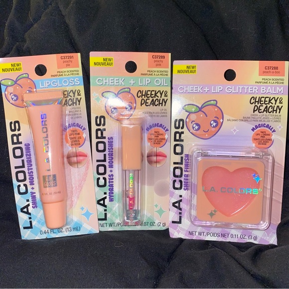 L.A. Colors | Makeup | La Colors Cheeky Peachy Lip And Cheek Trio ...